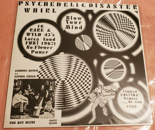 Psychedelic Disaster Whirl VINYL LP- Frantic -Garage Psych - REISSUE ...