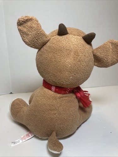 Rudolph the Red Nosed Reindeer Stuffed Animal Plush Toy Stuffy 8 ...