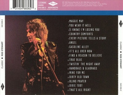 ROD STEWART - CLASSIC ROD STEWART: THE UNIVERSAL MASTERS COLLECTION NEW ...