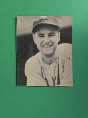 1939 Play Ball Billy Jurges #35 RC Low Grade (Trimmed) | eBay