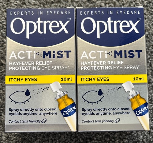 Optrex ActiMist Double Action Spray| For Itchy & Watery Eyes | 10ml ...