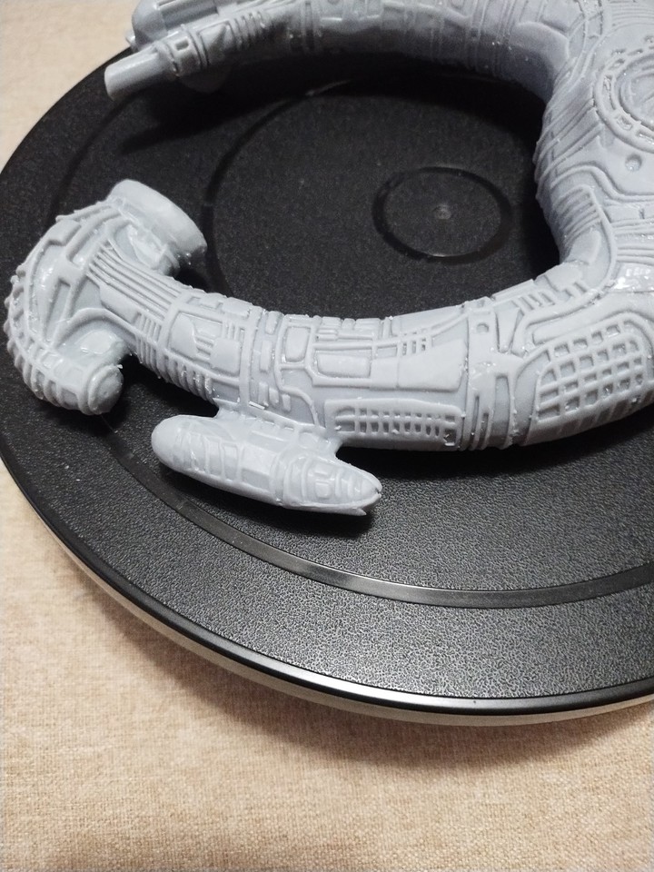Alien Juggernaut ship 3D Resin Print Measures 7.5" X 8" | eBay