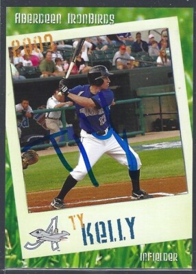 Ty Kelly 2009 Grandstand Aberdeen IronBirds IP autograph signed card | eBay