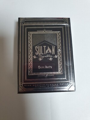 SULTAN REPUBLIC PLAYING CARDS DECK(BLACK) | eBay