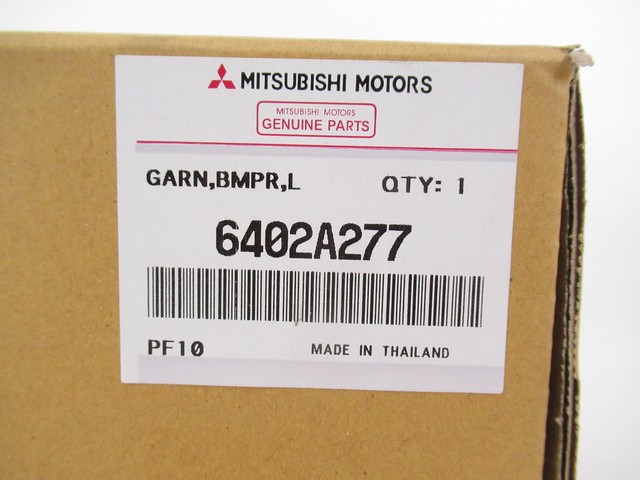 Genuine OEM Mitsubishi 6402A277 Left Front Bumper Trim Cover 2017-2020 ...