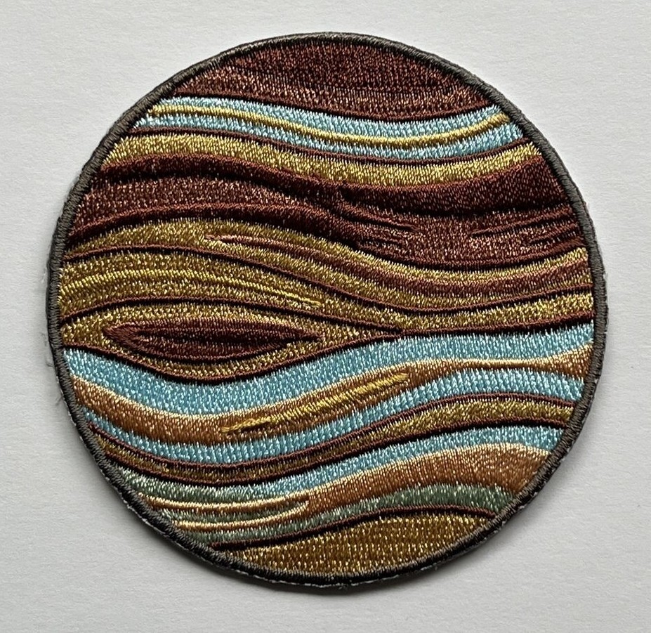 Planet Patches Space Themed Solar System Iron-On Patches 3in Choose ...