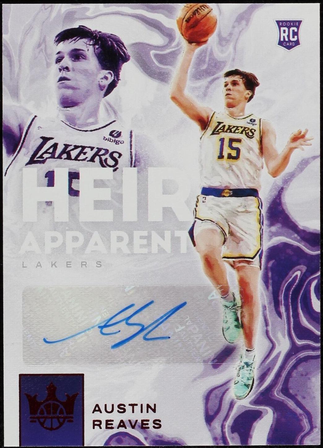 2021-22 Panini Court Kings - Heir Apparent Austin Reaves #HA-ARV Ruby ...