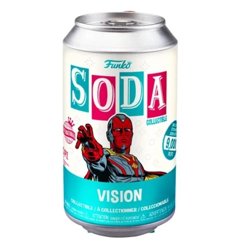 Funko Soda Marvel Universe Vision Soda Can 1 In 9000 for sale online | eBay