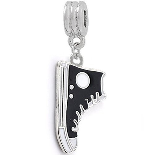 Converse Shoe Dangle Charm European Bead Compatible for Most European ...