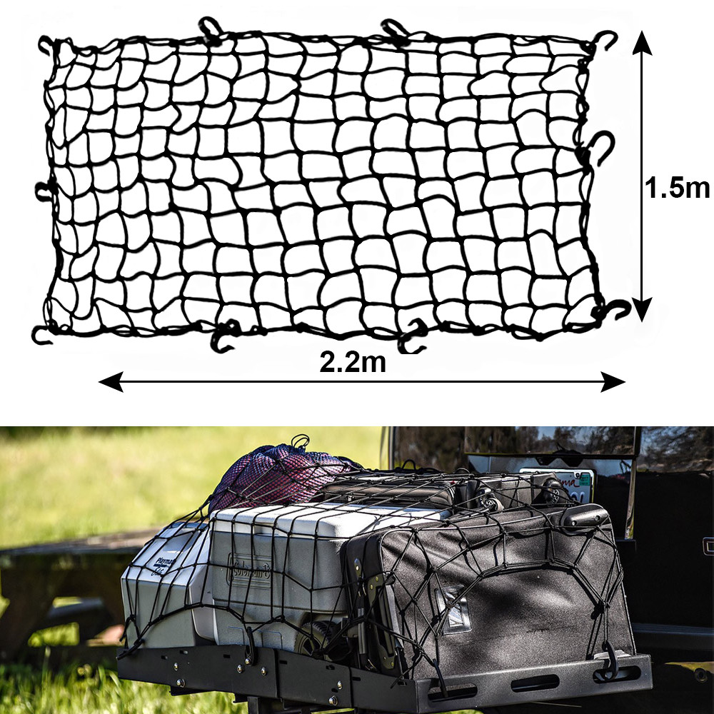 Cargo Net 1.5mx2.2m 40mm Square Mesh Safe Nylon Cord for Boats Ute ...