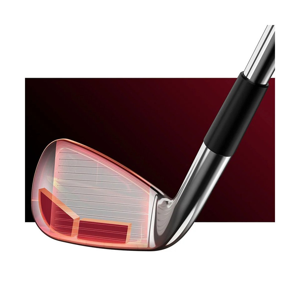NEW Men's Wilson Dynapower Forged Iron Set - RH 5-PW, GW S Tour Lite 95 ...