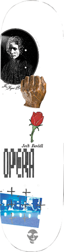 OPERA FARDELL CLASS SKATEBOARD DECK-8.7 WHT | eBay