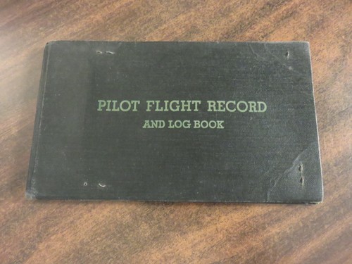 Pilot Flight Record and Log Book Type AP-3 OSU Don Scott Field Airport ...