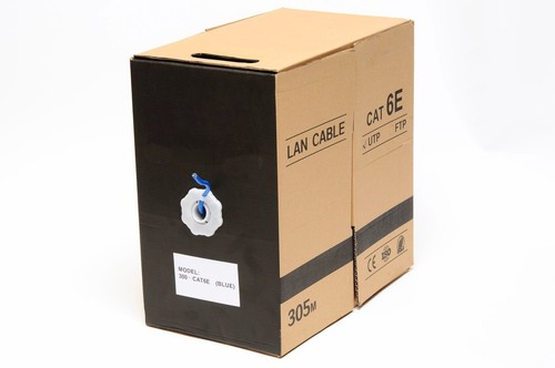 1000FT Cat6e LAN Ethernet Cable / Pull Box UTP Cat-6e CCA Network Wire ...