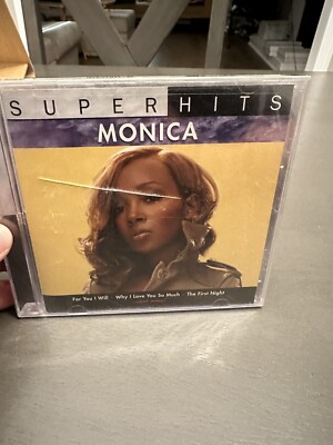 Super Hits by Monica (CD, Mar-2008, Sony CMG) *Cracked case ...
