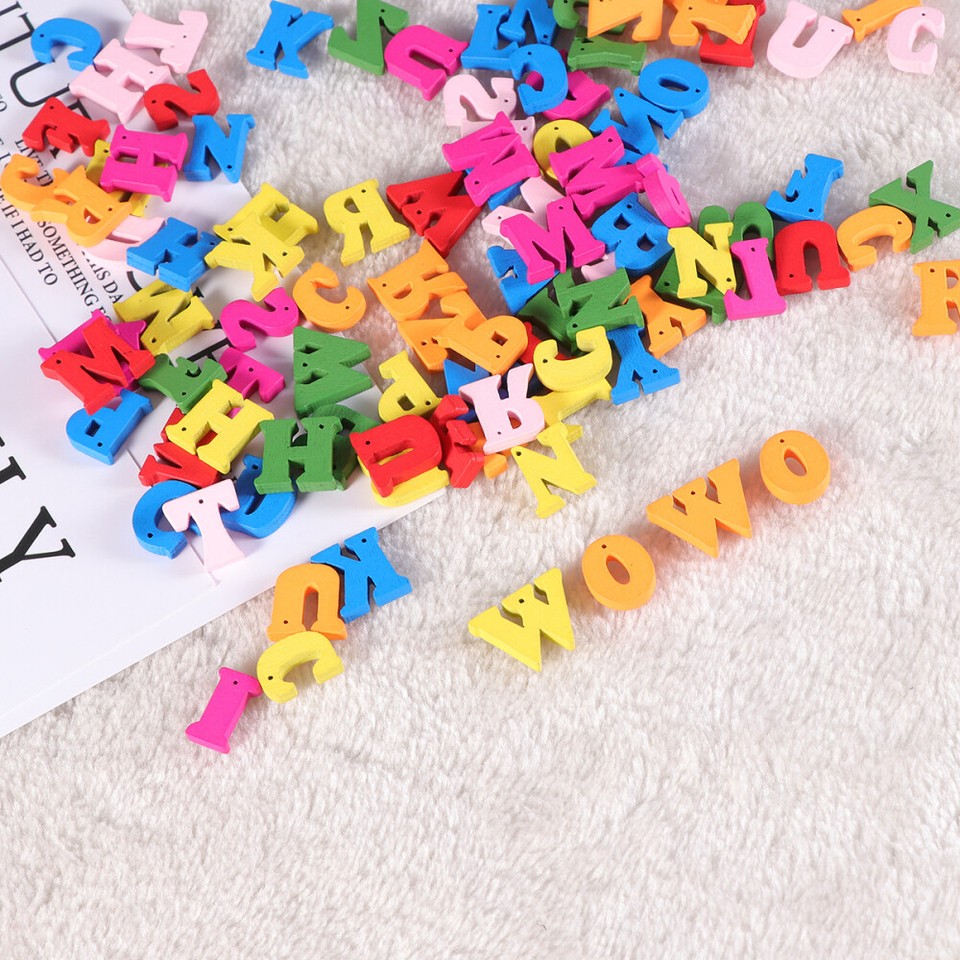 Wooden Alphabet Letters Wooden Embellishments Wooden Craft Letters | eBay