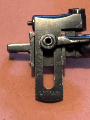 Orig Lyman 36 Rear Peep Sight German Mauser 88 1888 Haenel | eBay