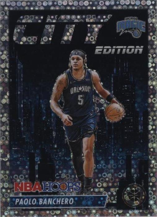 2023-24 Panini Nba Hoops Premium Stock - City Edition Paolo Banchero ...