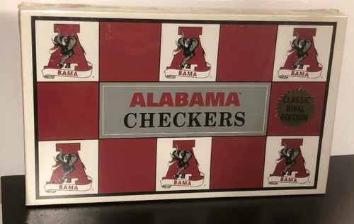Alabama Checkers Classic Rival Edition Alabama versus Auburn Helmet ...