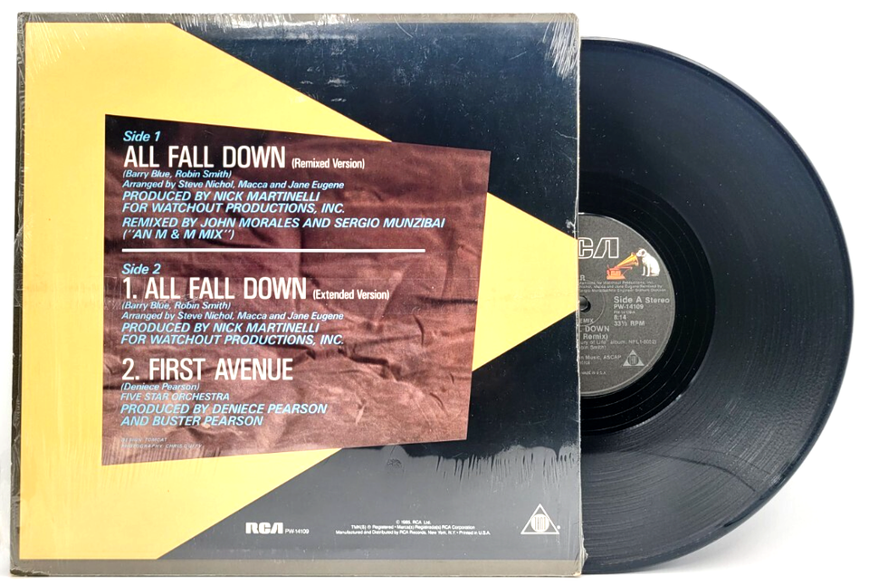 FIVE STAR - ALL FALL DOWN - SOUL SINGLE RECORD IN SHRINK RCA | eBay