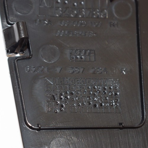 BMW 1 F20 REAR RIGHT TAILLIGHT WATER DEFLECTOR 63217387284 7387284 NO🇺🇸 ...