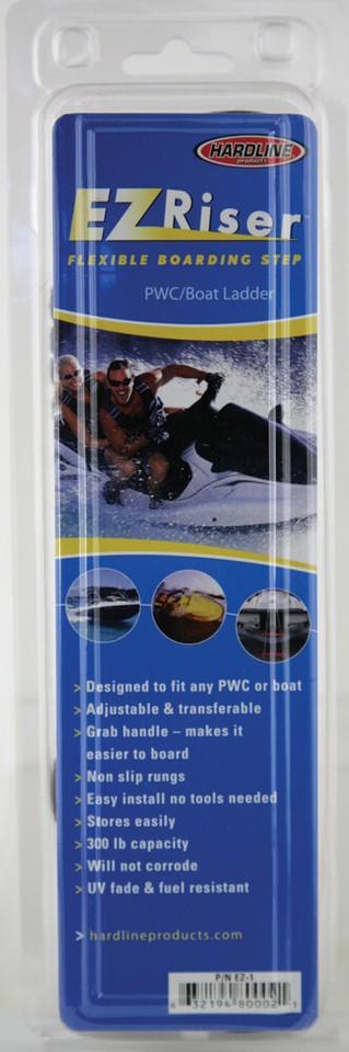 HARDLINE "EZ RISER JET STEP" PWC BOAT ROPE LADDER WATERCRAFT JET SKI ...