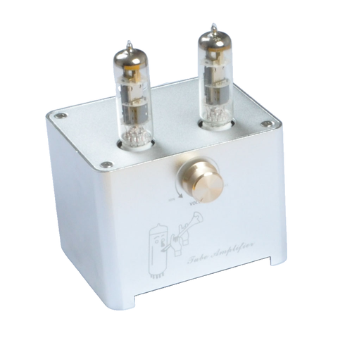 1pc 6F3*2 (ECL85 6BM8) MINI Tube Integrated Amplifier Audio Amp Silver ...