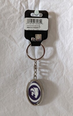 Kansas State University NCAA Spinner Keychain | eBay