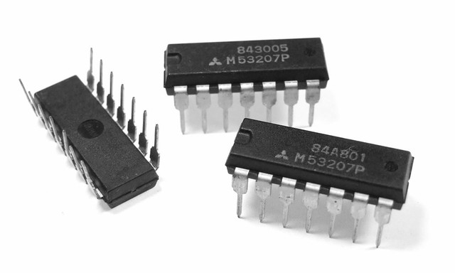 M53207P (SN7407N) Buffers & Line Drivers Hex / HV Output 7407 IC (3 ...