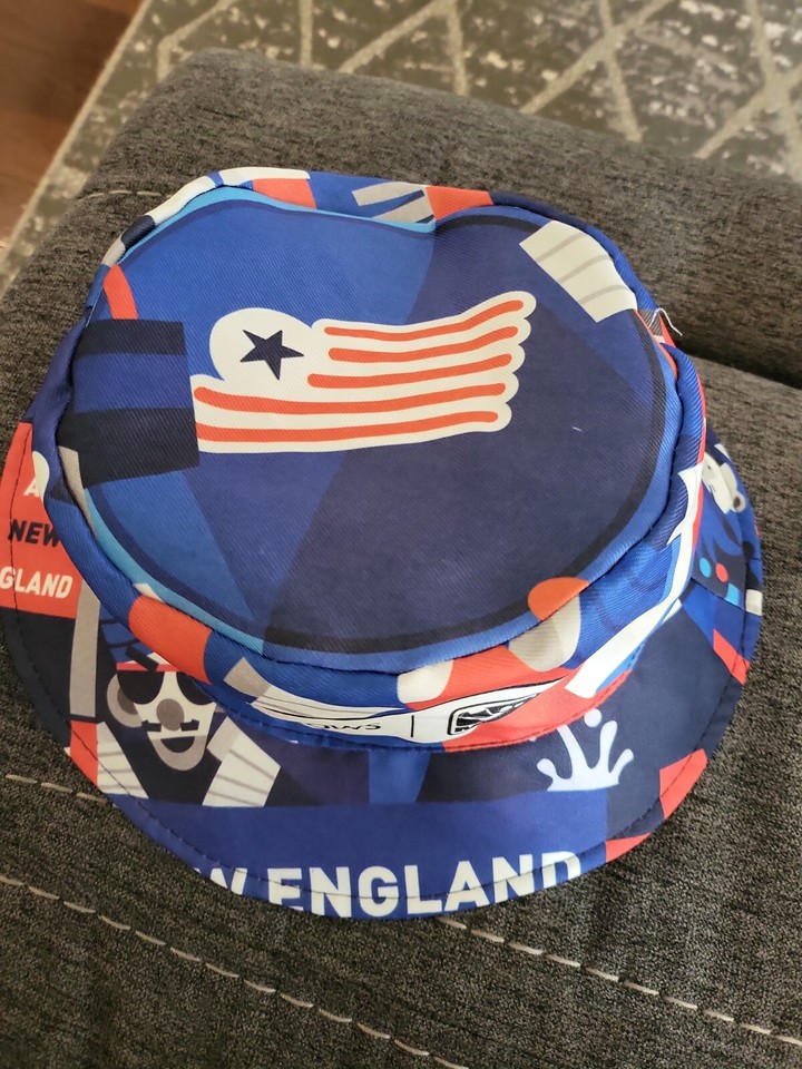 Micosoft Windows BUCKET MLS HAT-new England "supah revs" Multi-color ...