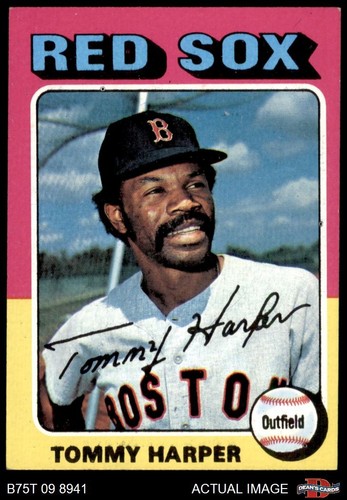 1975 Topps #537 Tommy Harper Red Sox 5 - EX | eBay