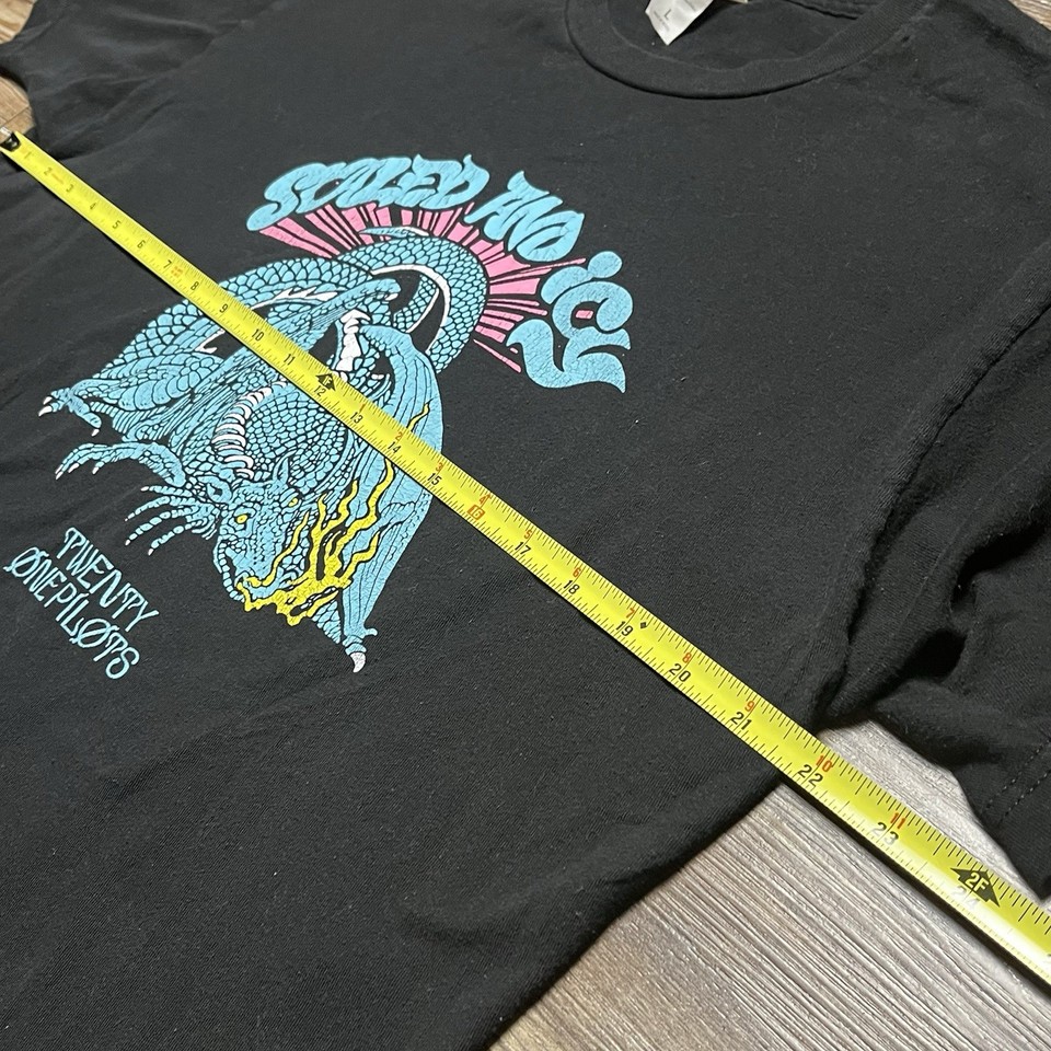 Twenty One Pilots Scaled And Icy Graphic Band T-Shirt Men’s Size L Dragon | eBay
