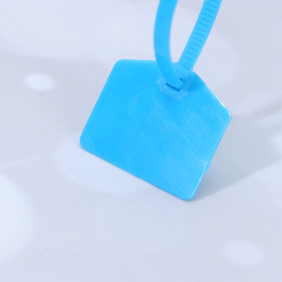 100 Pcs Network Cable Identification Tag Electric Ties Self-locking | eBay