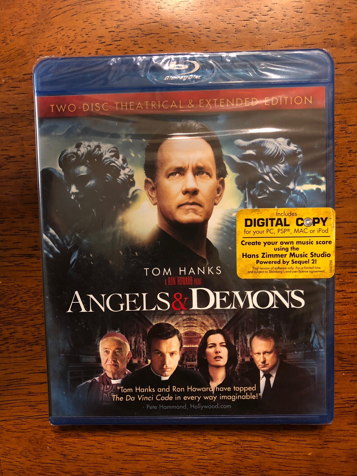Angels And Demons Blu Ray Disc 2009 2 Disc Set Theatrical Extended