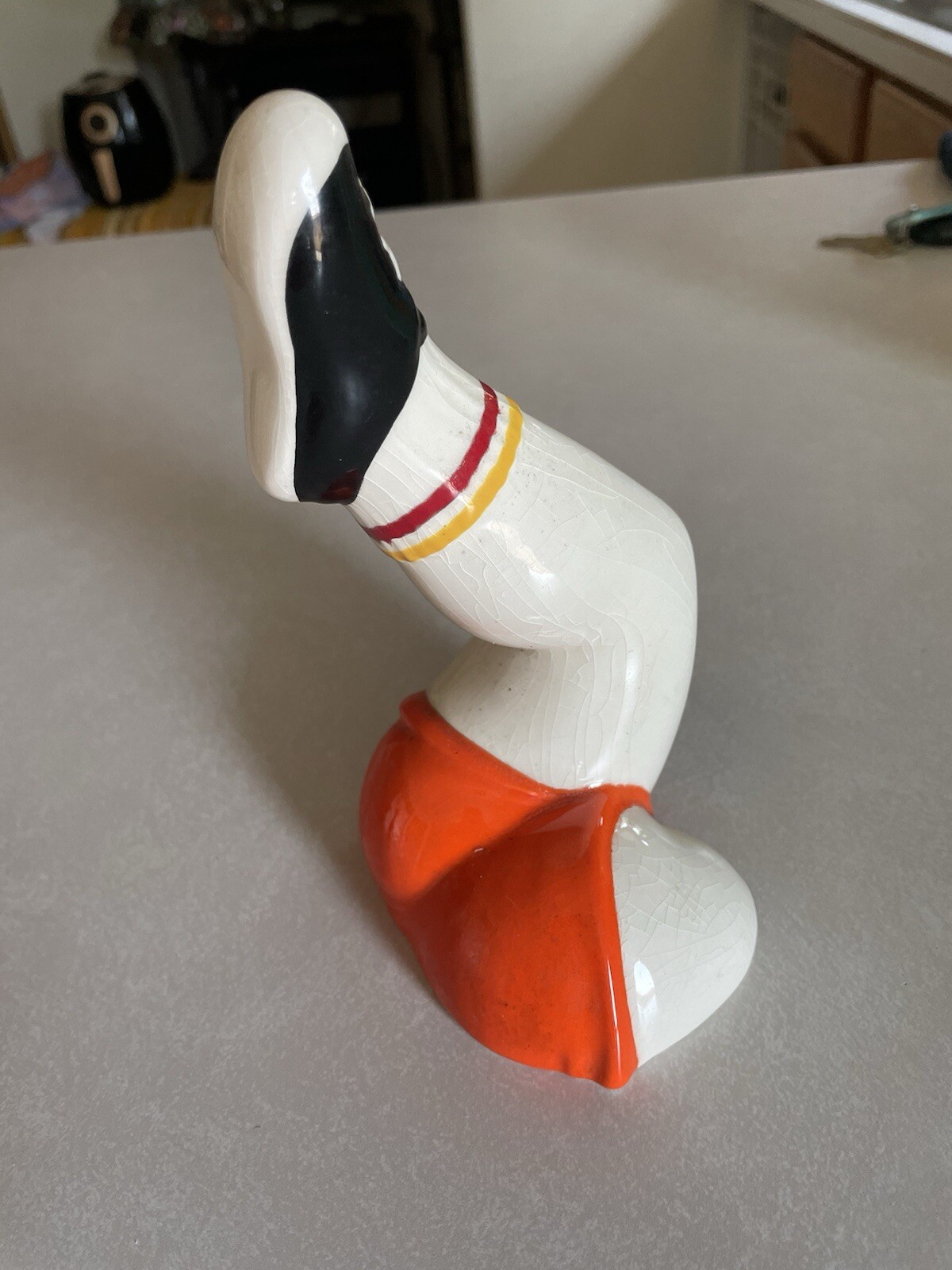 Ceramic Leg Figurine 7.25” Clay Art San Francisco USA | eBay
