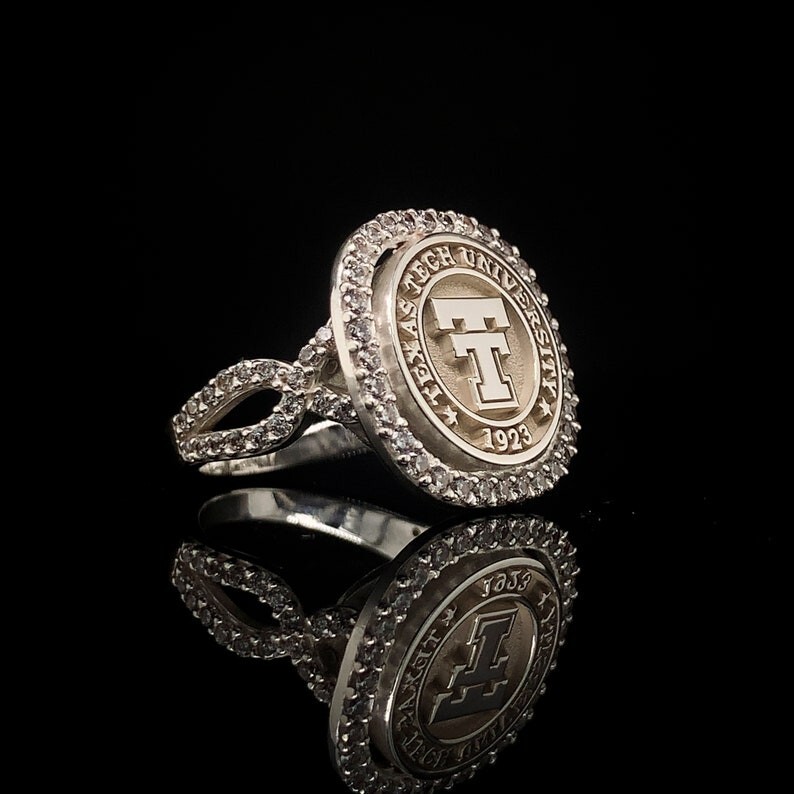 Texas Tech University Class Ring – TTU Custom Graduation Ring for Women ...