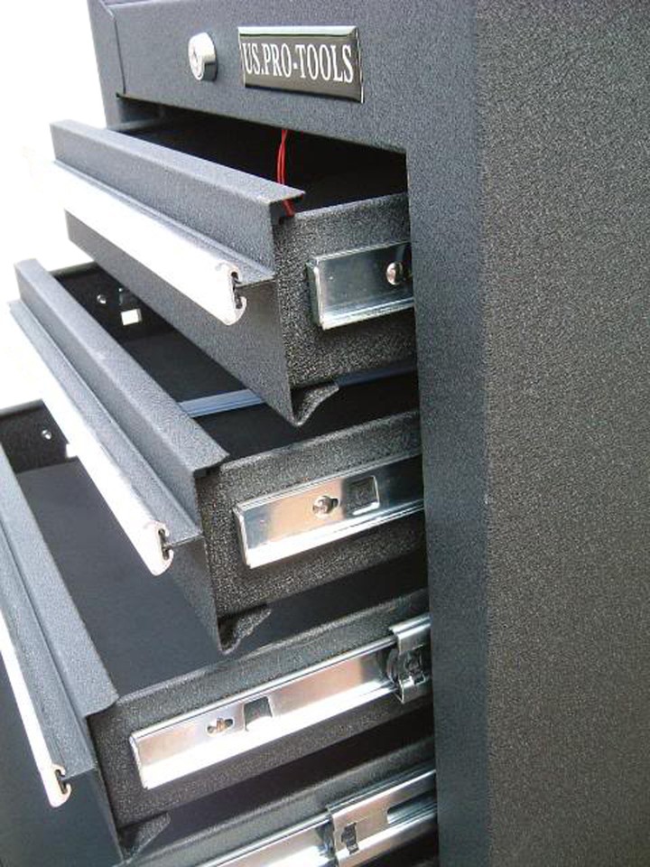 25 US PRO TOOLBOX TOOL CHEST SIDE HANG ON ADD ON ROLL CABINET TOOL BOX ...