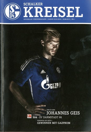 Schalker Kreisel Nr. 1 22.8.15 2015 Vereinsmagazin FC Schalke 04 Bundesliga | eBay