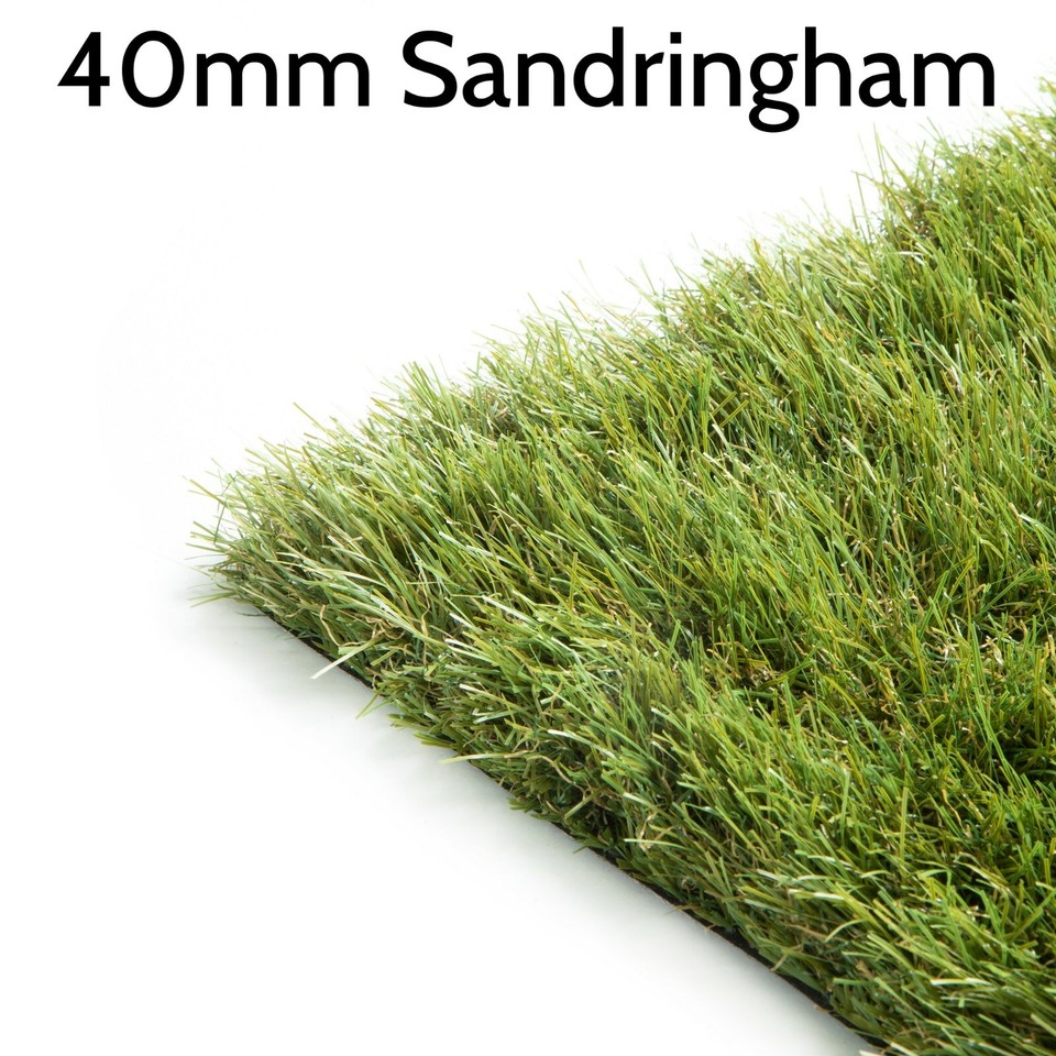 Artificial Grass Offcuts 1m x 4m - Fake Lawn - Realistic Astro Turf ...