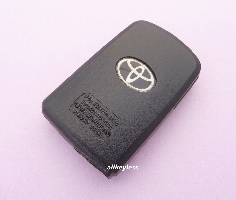 NEW OEM 2015-2020 TOYOTA SUV prox smart keyless remote key fob HYQ14FBA ...