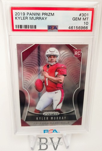 2019 Panini Prizm Kyler Murray Rookie Card PSA 10 - #301 RC | eBay