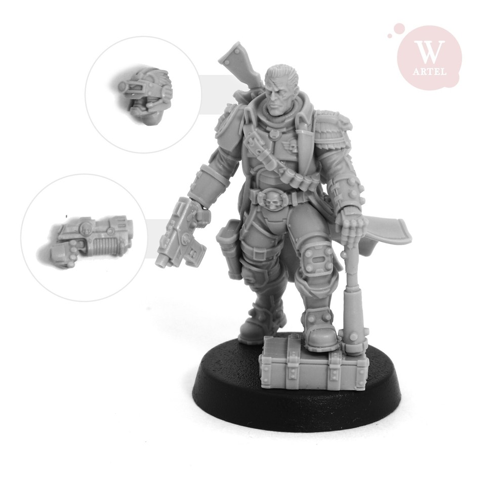The Chastener Artel W Soulshackle Adeptus Arbites Enforcers Inquisitor ...