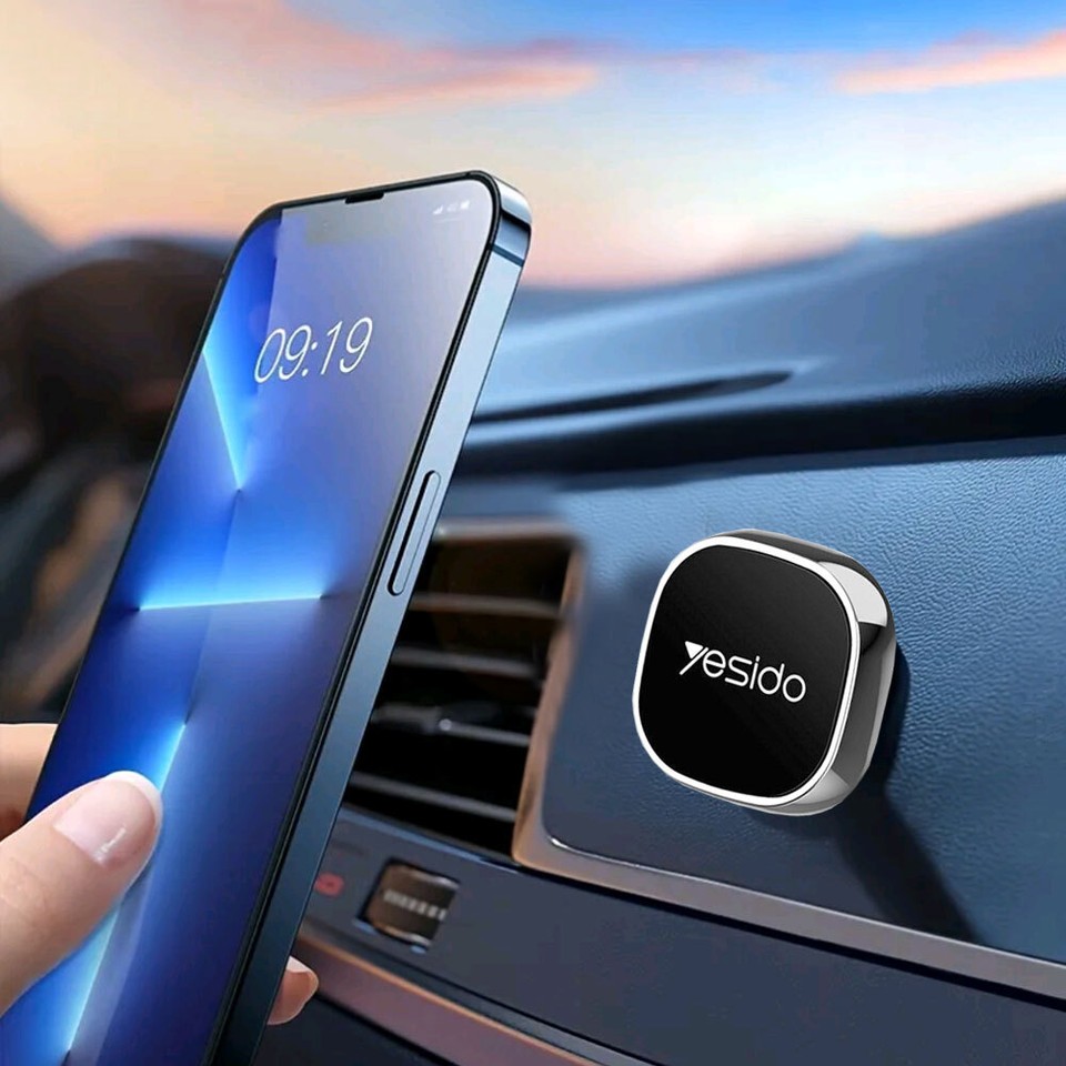 Magnetic Car Phone Holder Strip Shape Stand For iPhone Magnet Mount ...