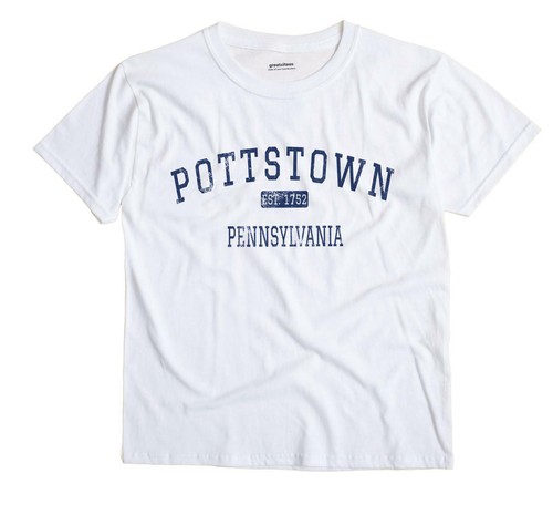 Pottstown Pennsylvania PA T-Shirt EST | eBay