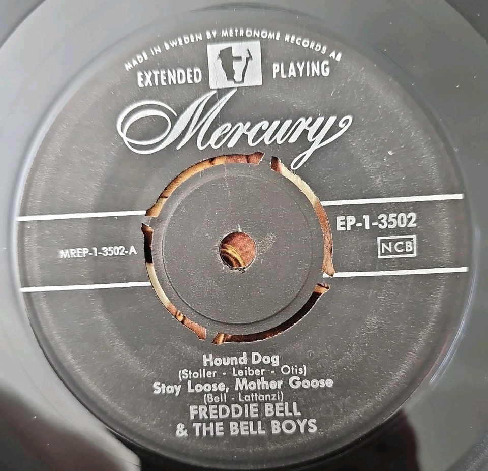 Freddie Bell & The Bell Boys Vol 2..4 track Mercury EP...Rock n Roll ...