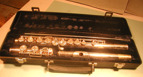 vintage Artlety Silver Plated Flute with Case | eBay