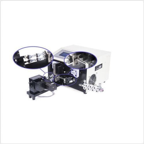 Computer Cable Wire Peeling Stripping Cutting & Twisting Machine SWT508 ...