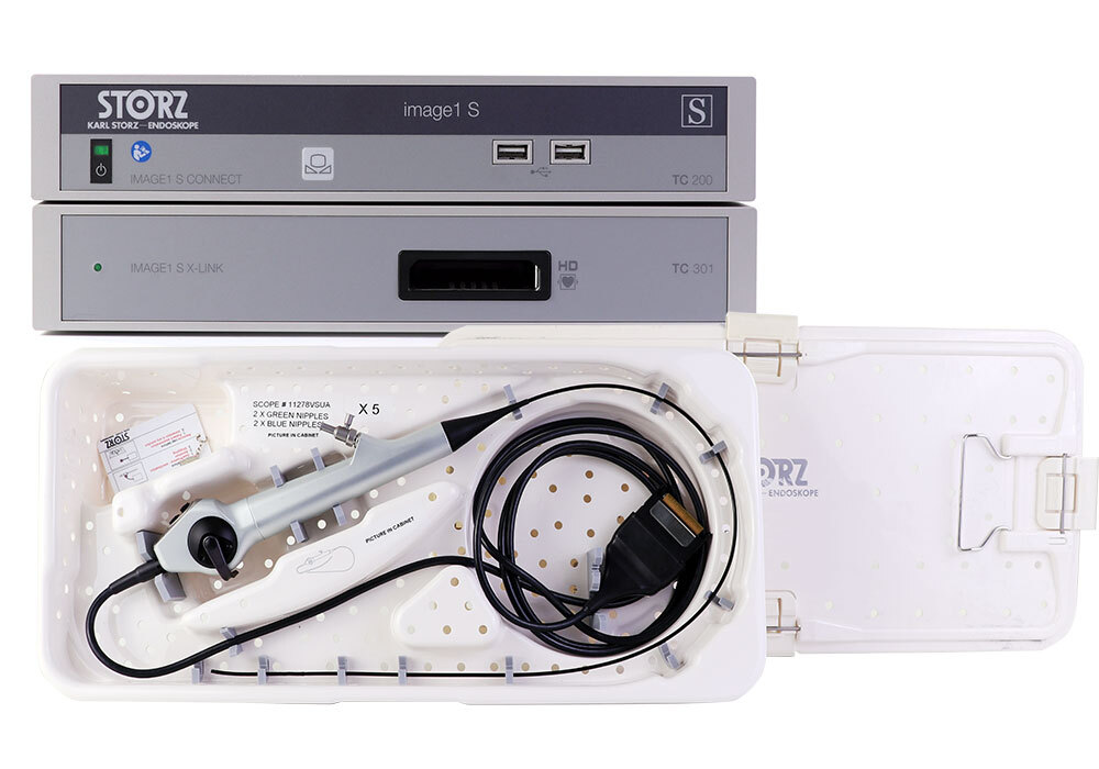 Karl Storz Image 1 S Camera System and Video Ureteroscope Flex-XC Kit ...