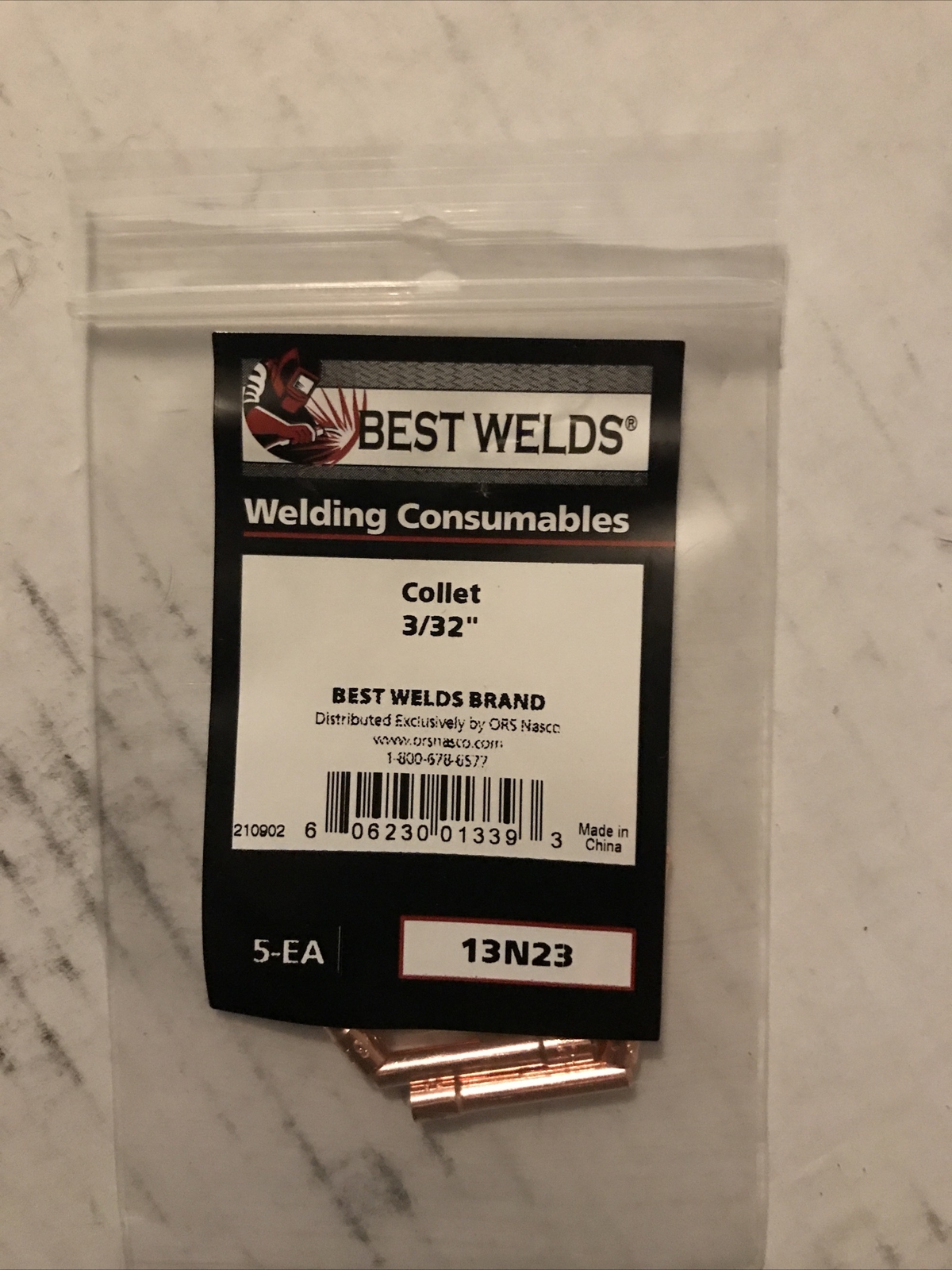 Best Welds 13N23 Collet, 3/32", 5 pcs - NEW | eBay