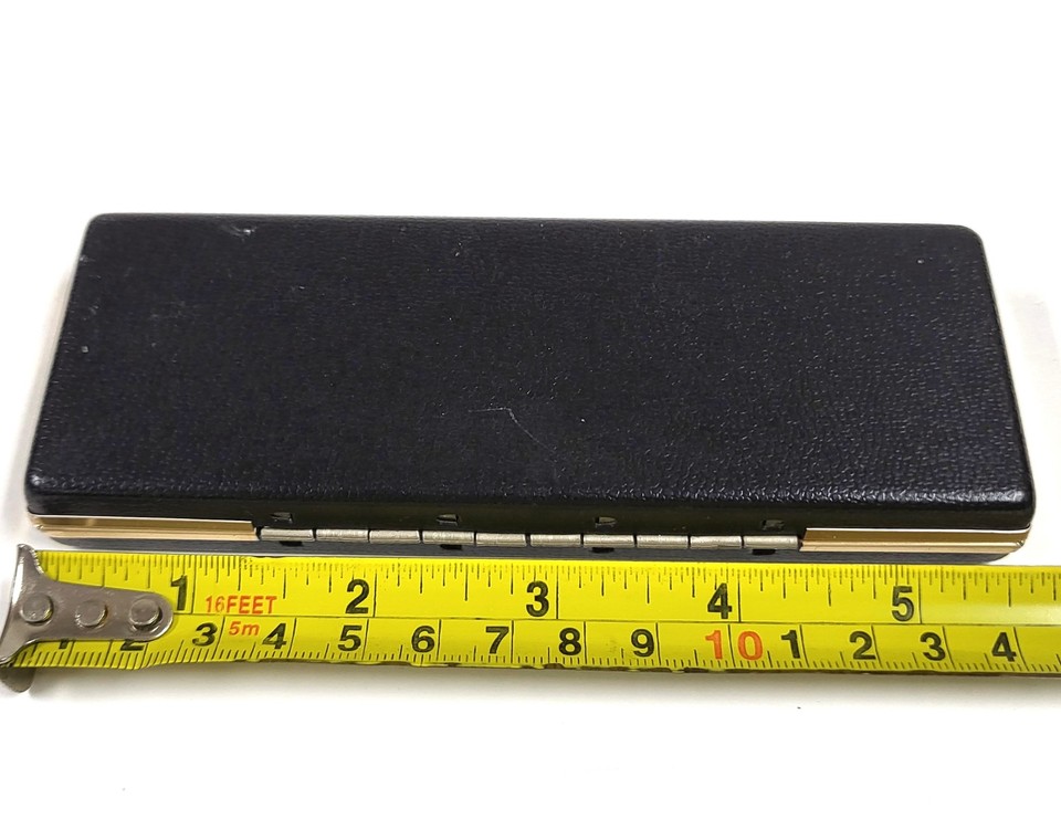 Vintage Pall Mall Golden Mild Cigarette Case Gold Black AZ874 | eBay ...